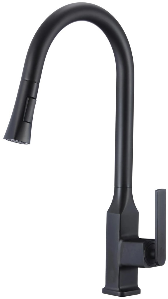 Gamma Pico, vysoká dřezová baterie h-450, černá matná, GMA-BPOK-BK