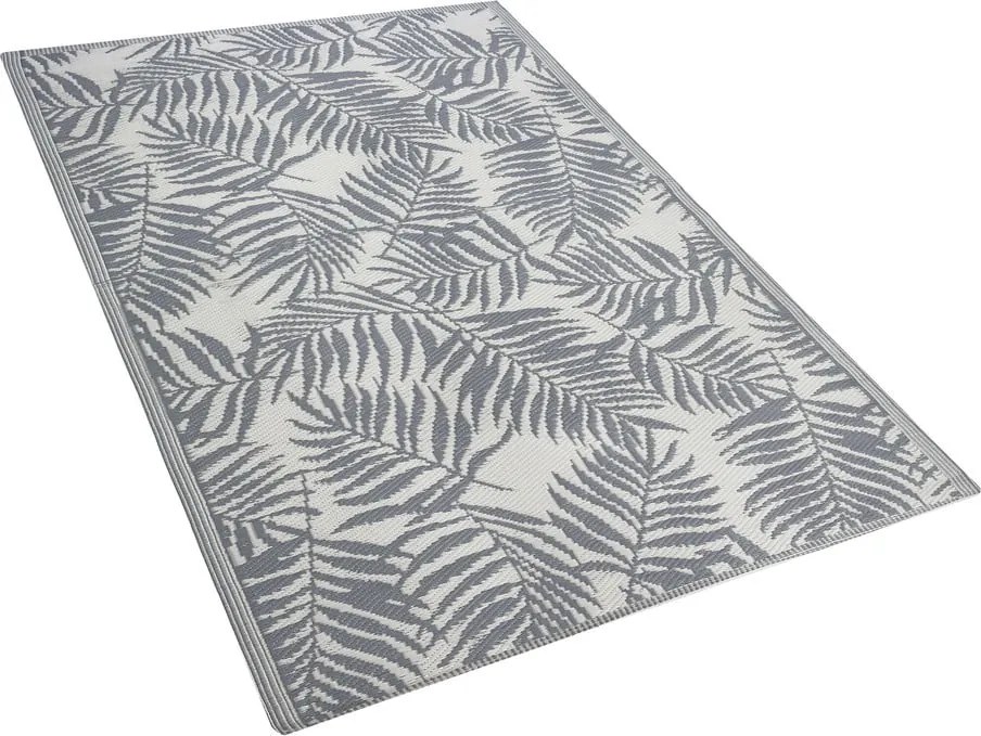 Tmavě šedý venkovní koberec Monobeli Casma, 120 x 180 cm