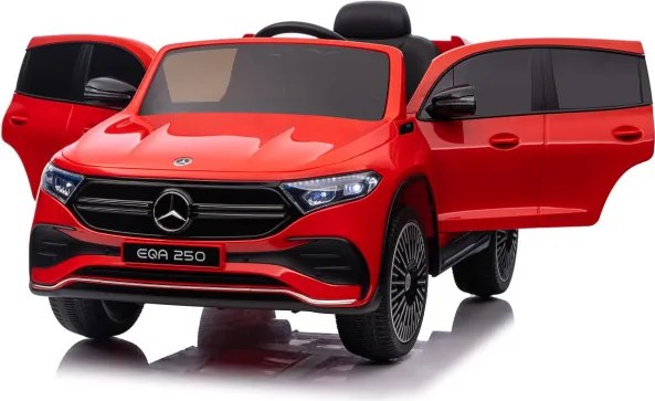 Elektrické autíčko Mercedes Benz EQA 250 červené