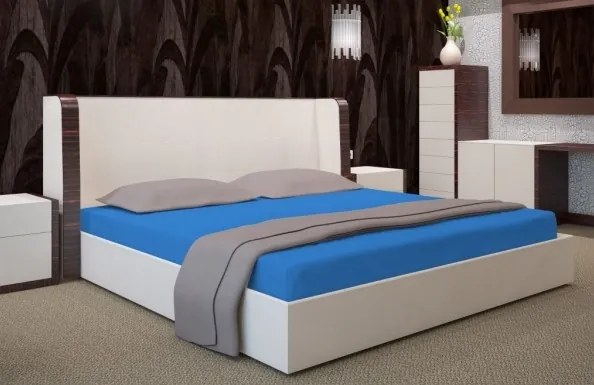 Plachty na postel modré barvy Šířka: 200 cm | Délka: 220 cm
