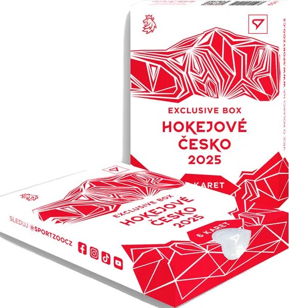 Hokejové karty SportZoo Hokejové Česko 2025 - Exclusive Box