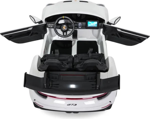 Elektrické autíčko Porsche 911 GT3 MP4 bílé