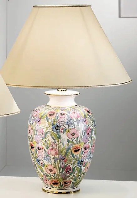 Svítidla KOLARZ Velká keramická stolní lampa Kolarz Giardino Panse 68 cm