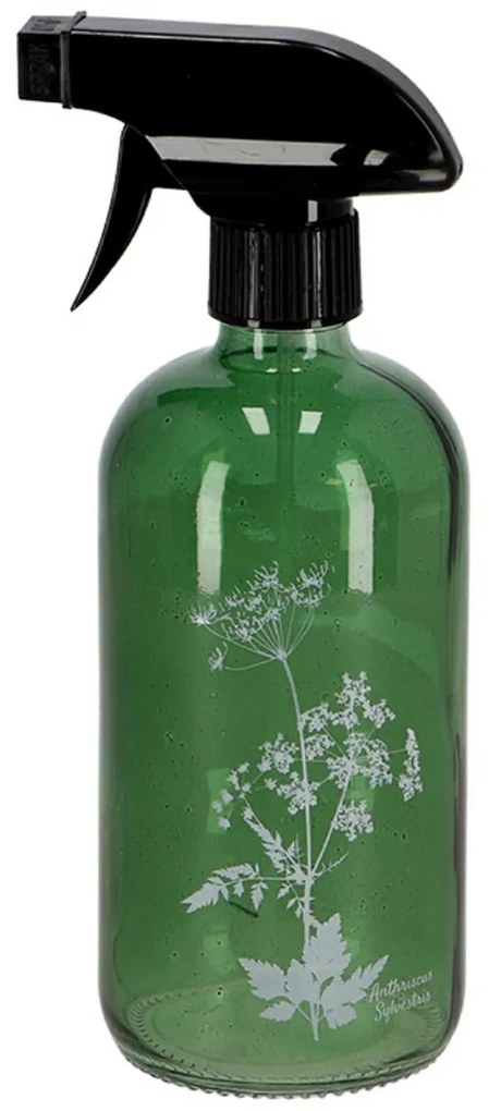 Skleněný rozprašovač Plants, 0,5 l, zelená