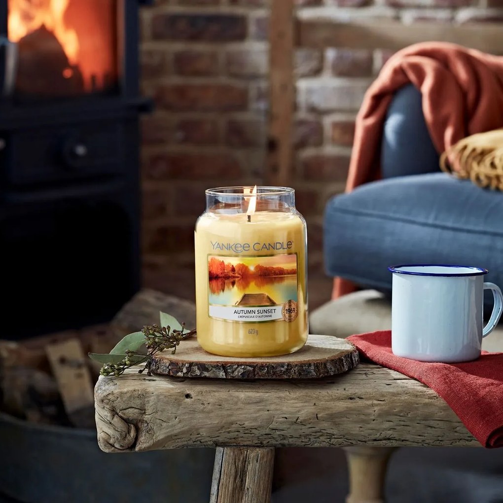 Yankee Candle Vonná Svíčka Autumn Sunset classic velký, 623 g