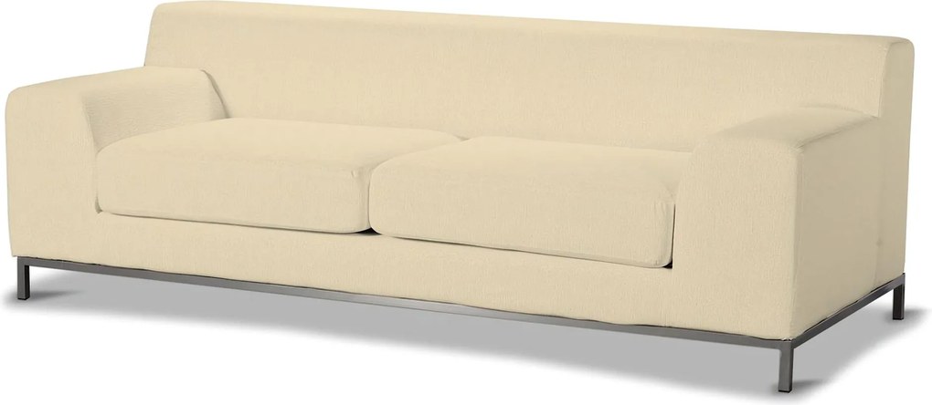 Potah na pohovku IKEA  Kramfors 3-místná barva krémová látka lesklé, pletený vzor