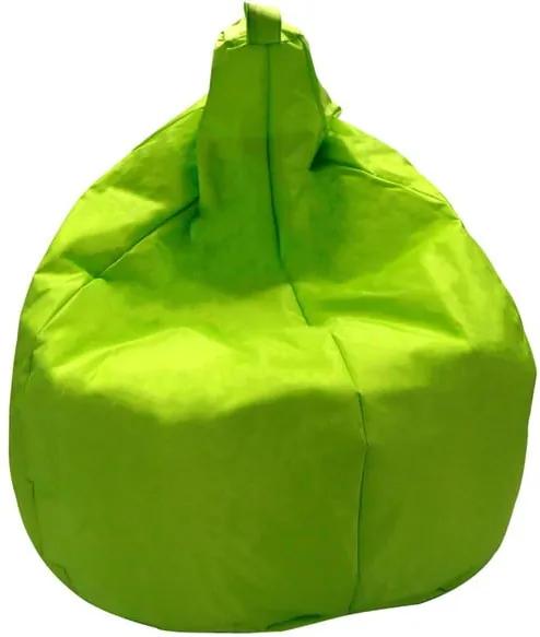 Zelený sedací vak Evergreen House Droplet