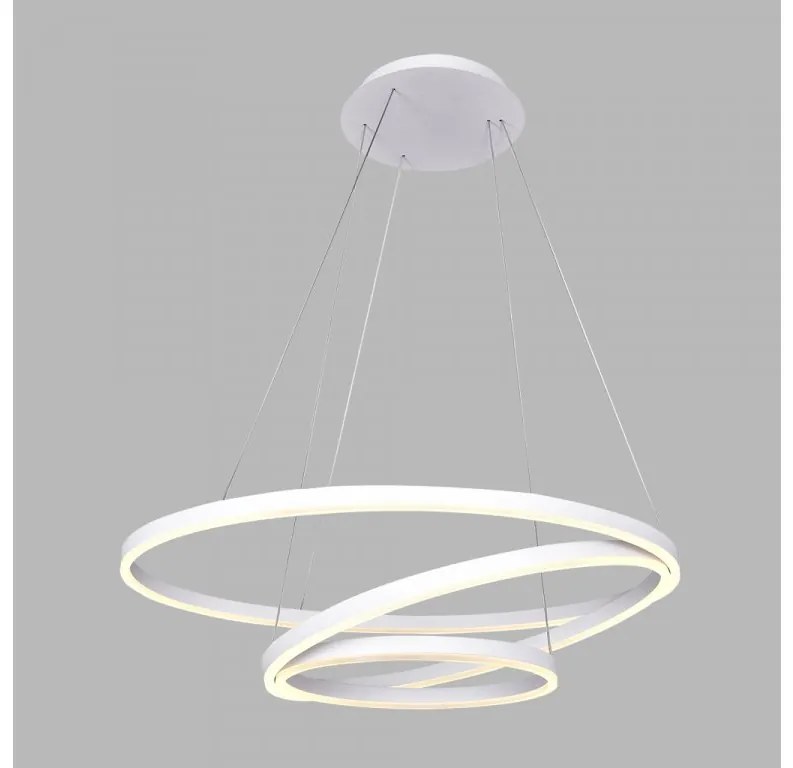 Led2 Závěsné LED svítidlo CIRCLE 3 P-Z ø 80 cm Barva: Černá, Stmívání, řízení: TRIAC