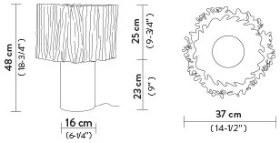 Slamp Stolní lampa ACCORDÉON