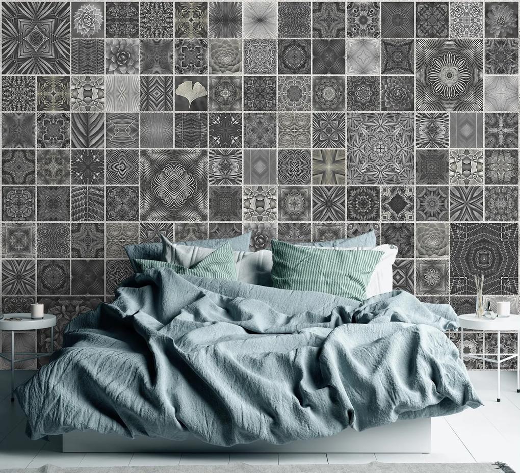 Gario Fototapeta Orientální šedá mozaika - Andrea Haase Materiál: Vliesová, Rozměry: 200 x 140 cm