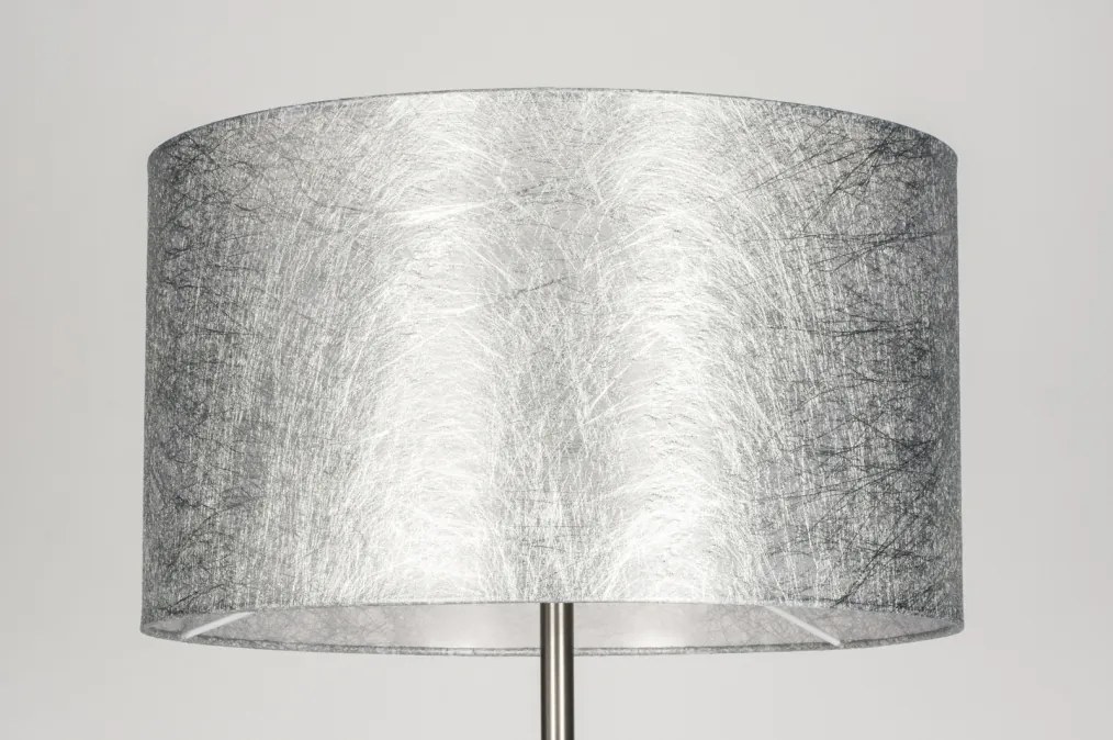 Stojací designová lampa Massimo Silver Look
