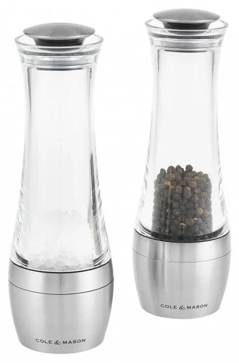 Cole&Mason Cole&Mason - Sada mlýnků na sůl a pepř AMESBURY 2 ks 19 cm GG424