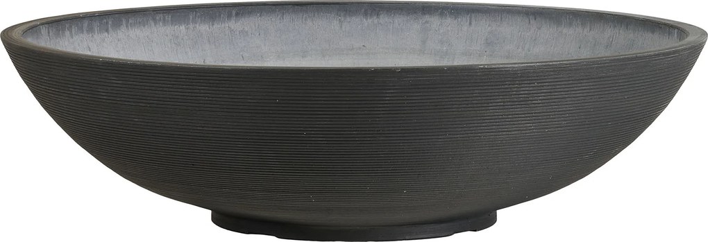 House Nordic Zahradní mísa na vodu FLEURISTE Ø60cm tmavě šedá 9001571
