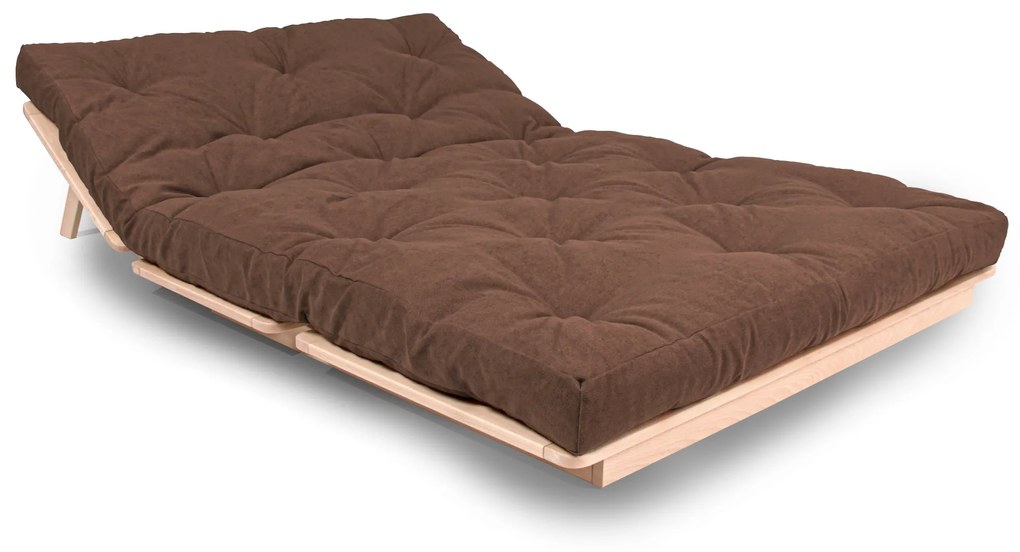Rozkládací futonová pohovka LAYTI 01 140 cm z - výběr z 10 provedení