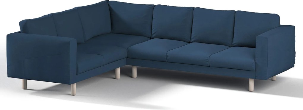 Potah na pohovku IKEA Norsborg rohová 5-místná barva tmavě modrá