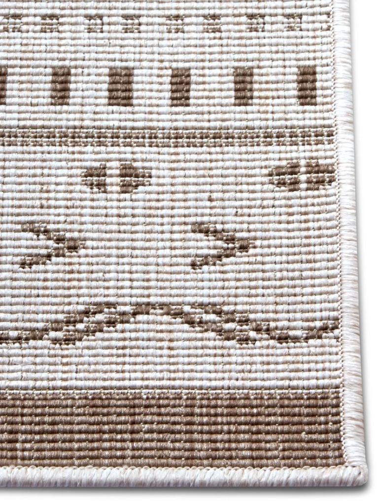NORTHRUGS - Hanse Home koberce Kusový koberec Twin Supreme 105449 Kuba Linen – na ven i na doma - 80x350 cm