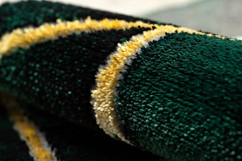 Dywany Łuszczów Kusový koberec Emerald 1022 green and gold kruh ROZMĚR: 160x160 (průměr) kruh