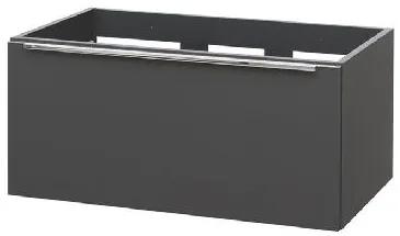 Mereo Mailo - Umyvadlová skříňka 805x365x476 mm, 1 zásuvka, antracit CN536S