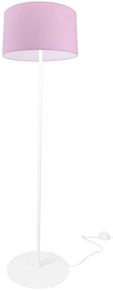 Stojací lampa Indigo, 1x textilní stínítko (výběr z 10 barev), (výběr ze 3 barev konstrukce), o