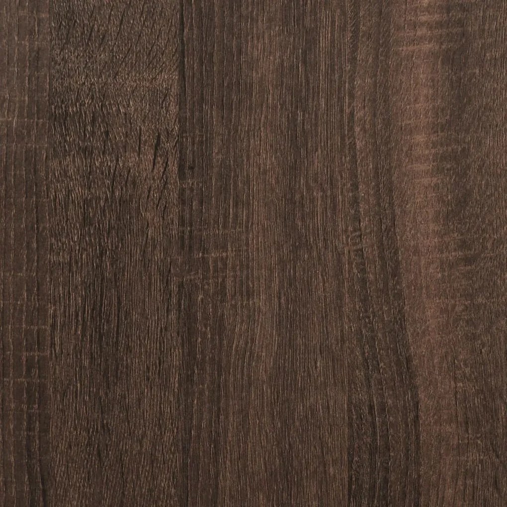 vidaXL Botník 80 x 21 x 125,5 cm kompozitní dřevo [839926] Barva: Černá