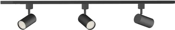 Philips - LED Stm. bodové svítidlo v lišt sys EASYLINK 3xGU10/6,2W/230V 1m černá