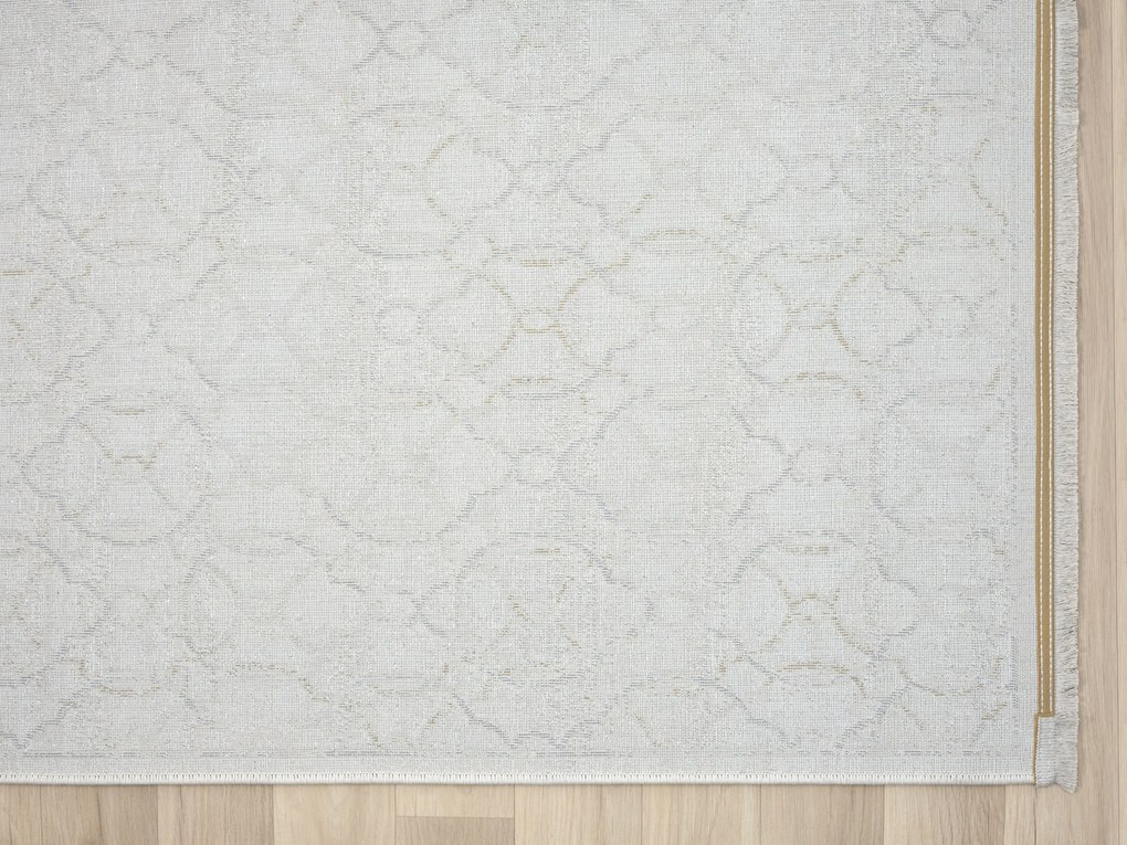 My Flair, Kusový koberec My Floor creme, 200x290, šedá, chodba / předsíň