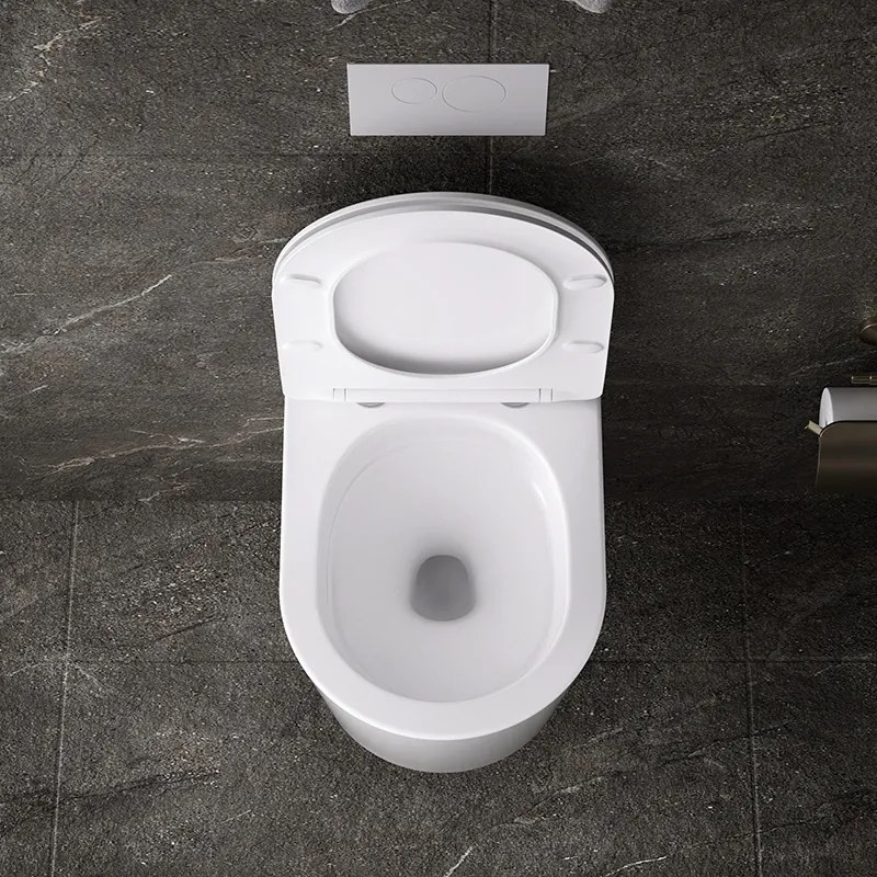 BPS-koupelny Závěsná WC mísa se SoftClose sedátkem HYD-4664, bílá