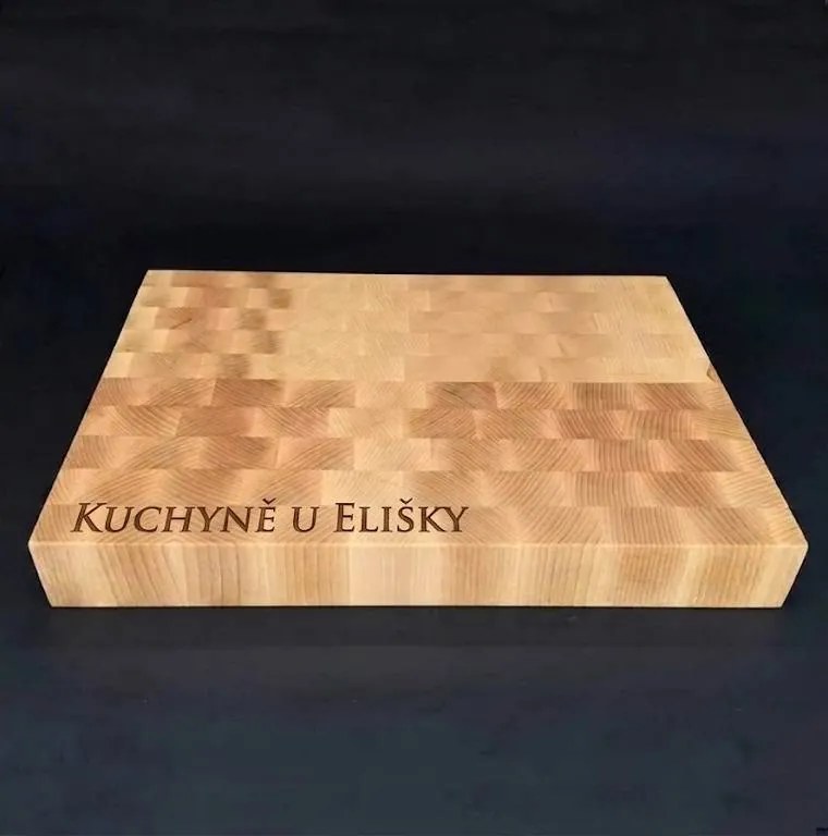AMADEA Dřevěné řeznické prkénko skládané, masivní dřevo, 29,5x39,5x5 cm