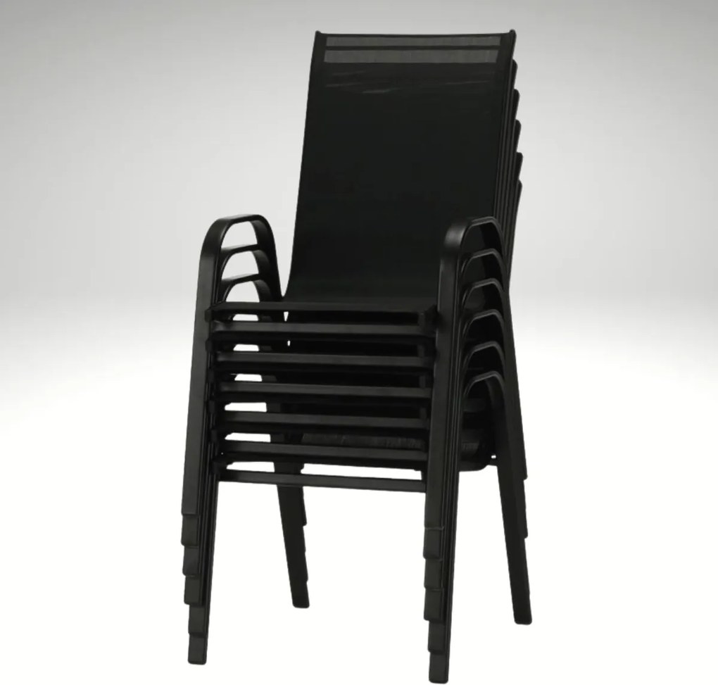 Vikio Venkovní malý zahradní set 90x90 pro 4 osoby přírodní DK301P