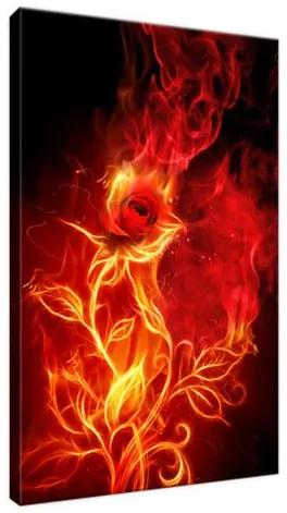 Tištěný obraz Růže v ohni 20x30cm 1397A_1S