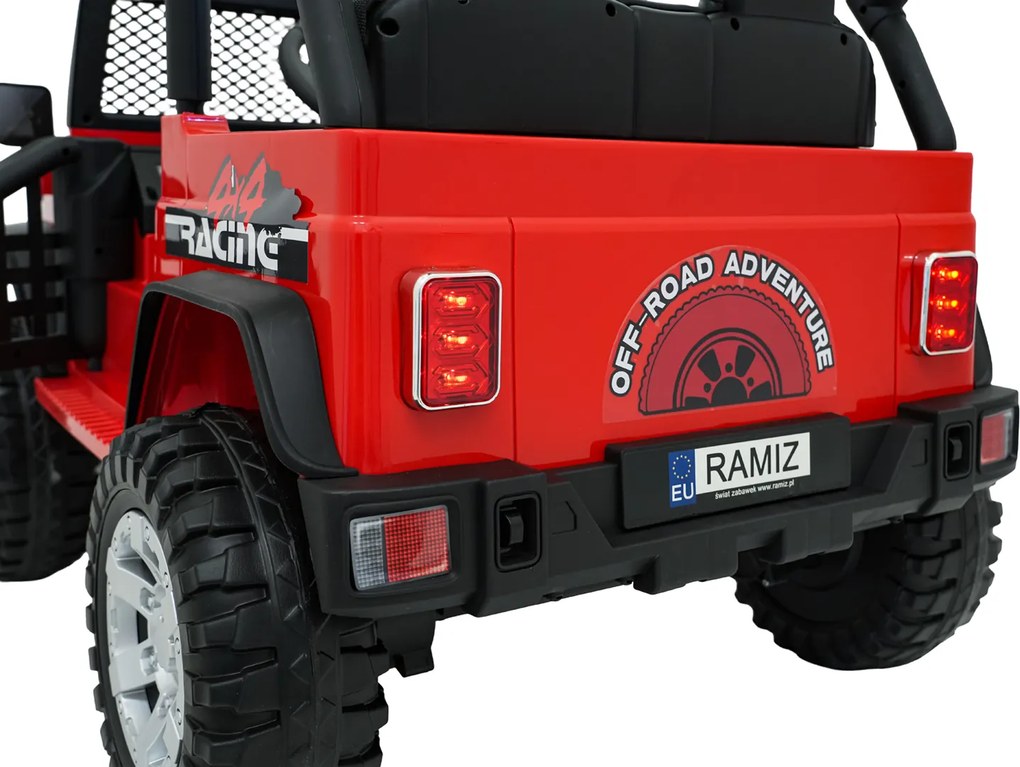 Ramiz Auto Jeep BEAST 4x4 červené