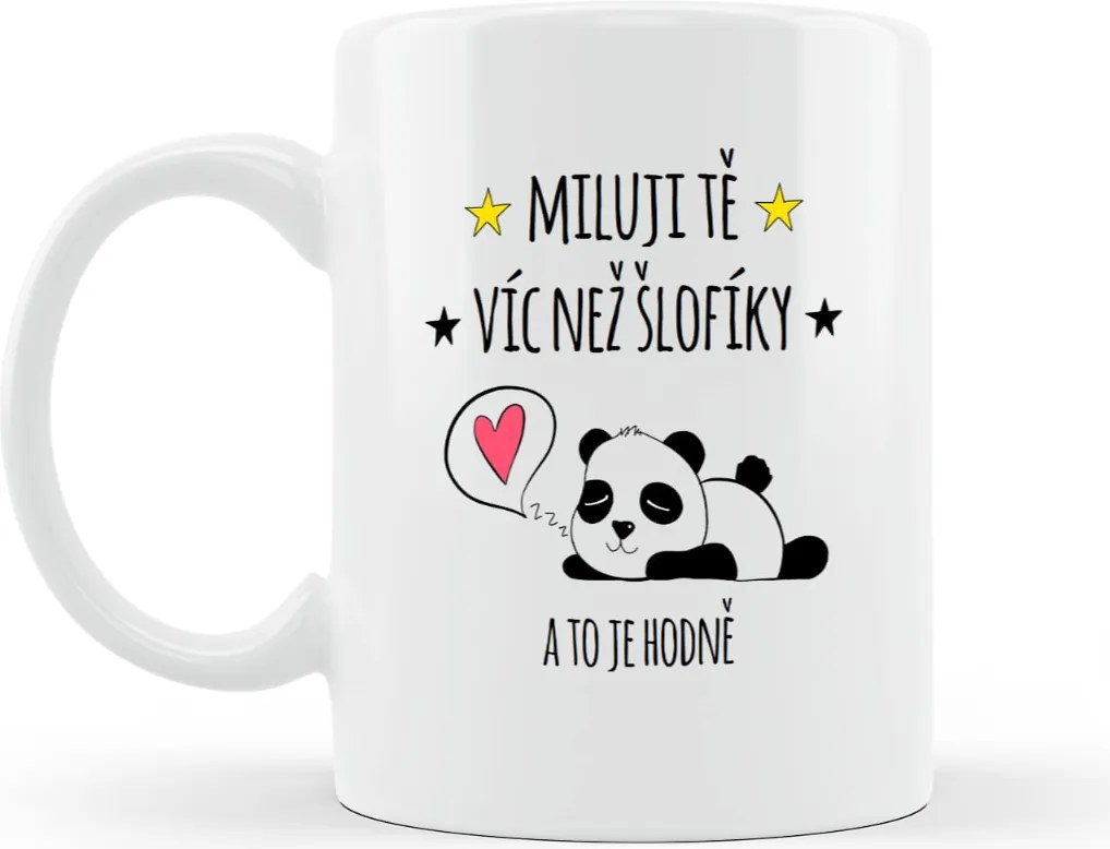 Ahome Ahome CZ Hrneček Miluji Tě víc než šlofíky 330 ml