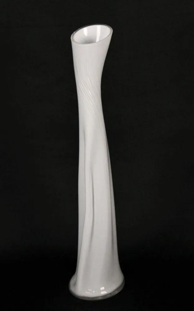 Váza designová - bílá 50 - 70 cm | BIANO