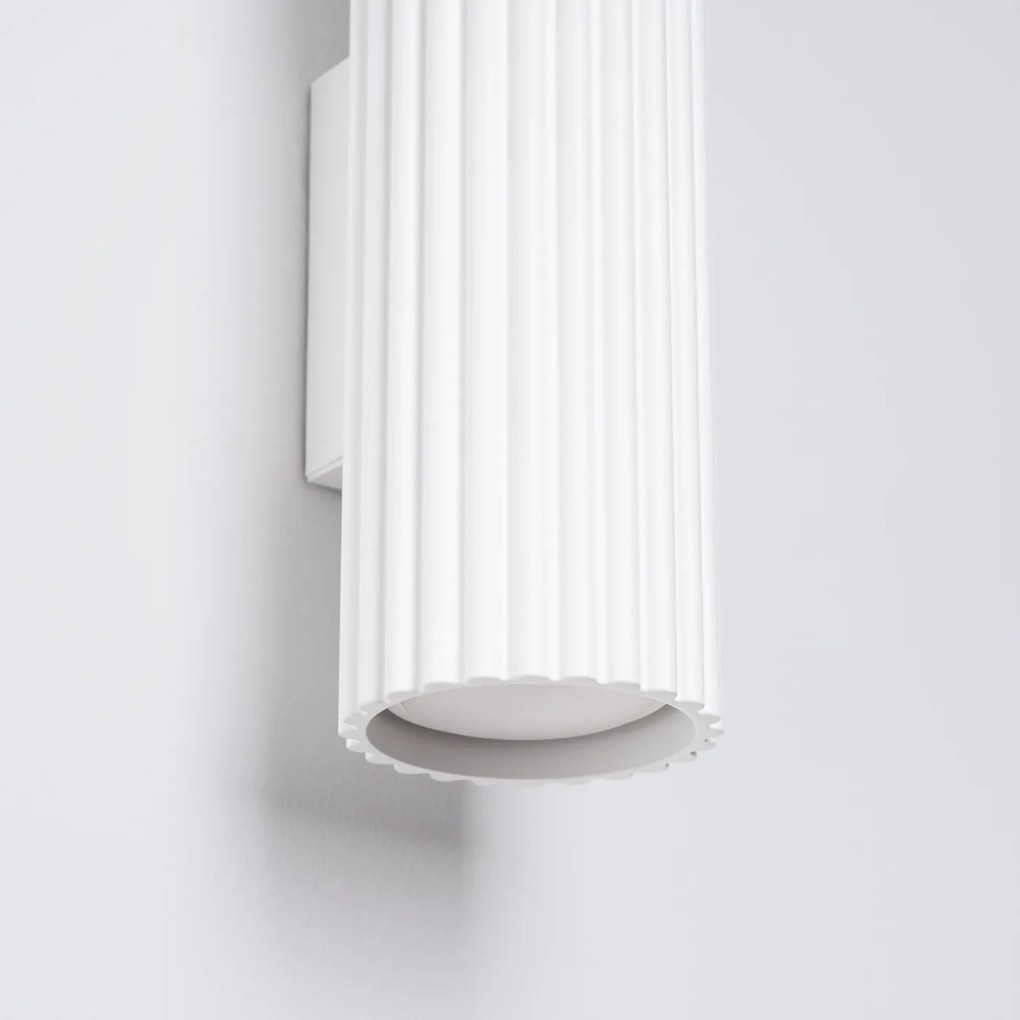 Sollux Lighting Nástěnné svítidlo KARBON 20 bílé