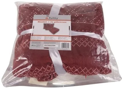 Přikrývka 1,6x2m + 2x povlak na polštář Ruhhy 22594