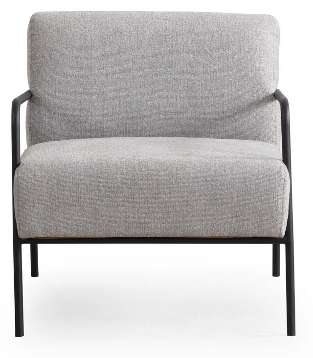 Atelier del Sofa Křeslo Eti Bergere - Grey, Šedá