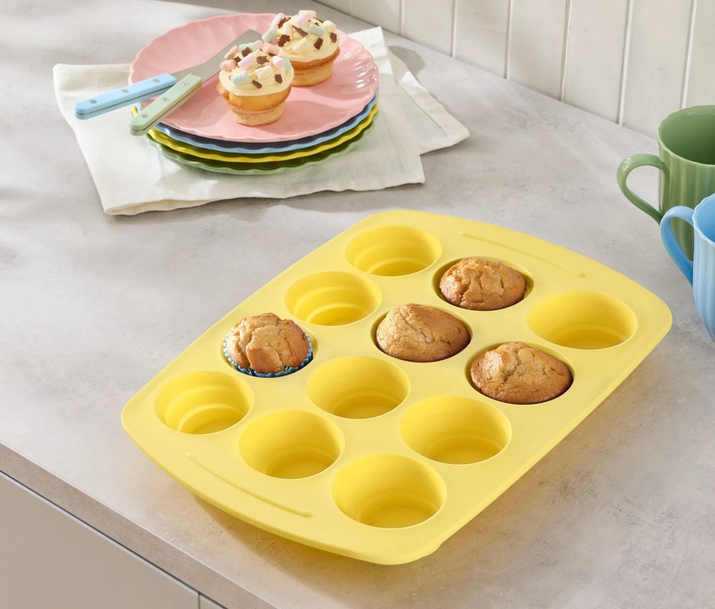 Tchibo - Skládací silikonová forma na muffiny