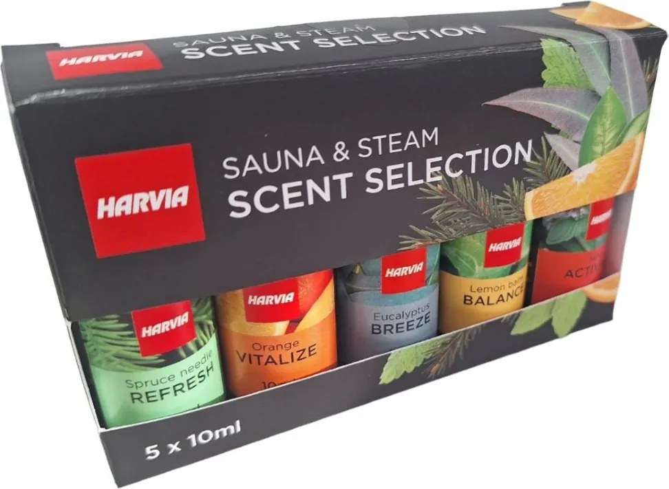 Sentiotec Harvia set esencí do parní a finské sauny