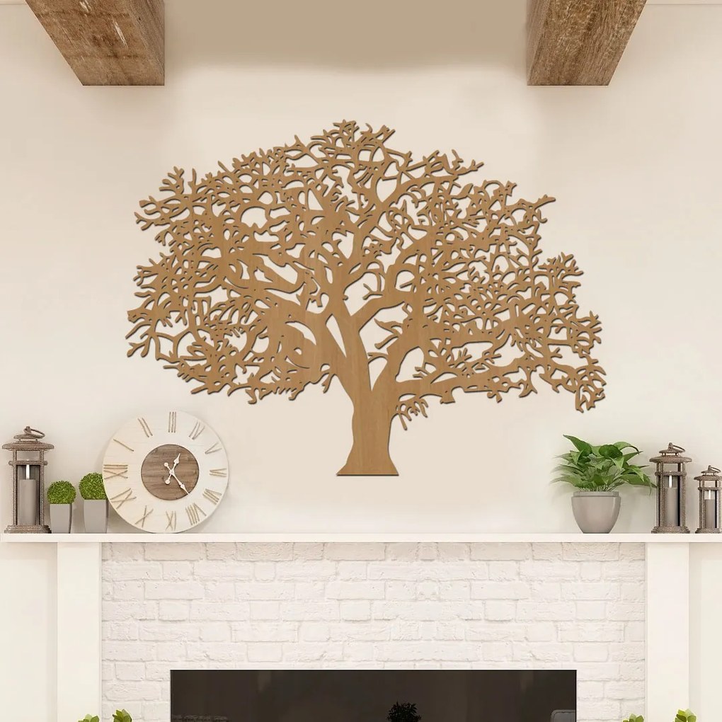 dřevo života Strom života na zeď XXL Rozměry (cm): 40x30, Barevný vzor: Javor