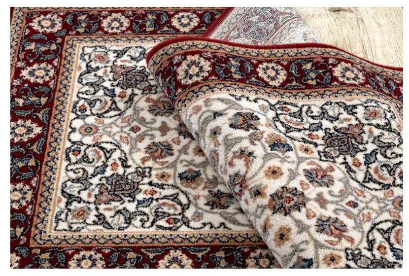 Vlněný kusový koberec Hortens bordó 120x170cm