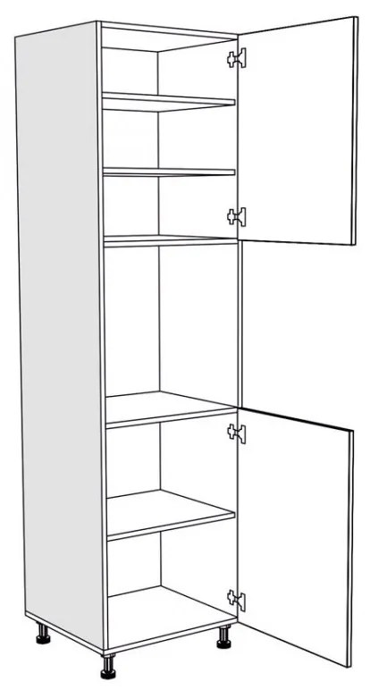 Spodní skříňka IN MDF D 60 RV - béžová lesk