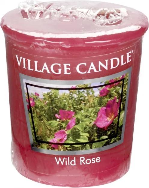 Village Candle Votivní svíčka, Divoká růže - Wild rose 2oz