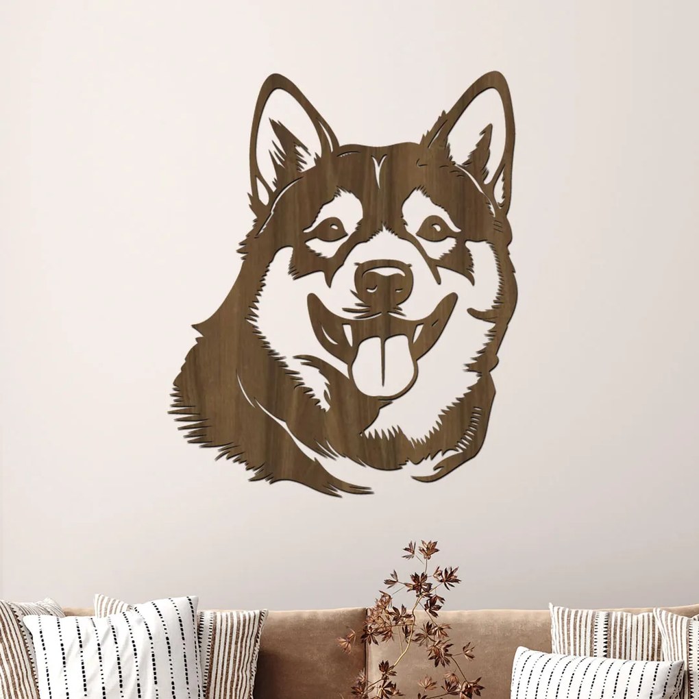 dřevo života Dřevěná dekorace SHIBU INA Zvolte rozměr (cm): 66x80, Zvolte barvu dekoru: Černá