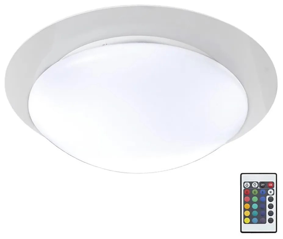 B.K.Licht BKL1025 - LED RGB Stmívatelné koupelnové svítidlo LED/12W/230V IP44+DO