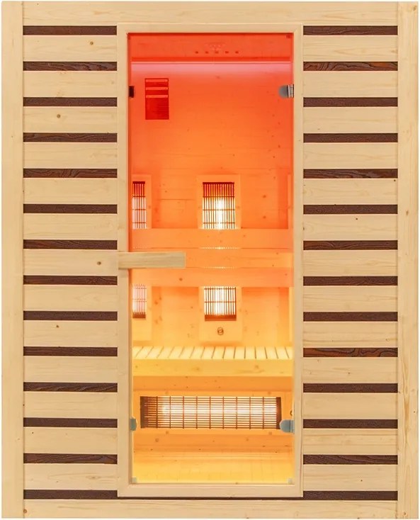 BPS-koupelny Infrasauna Relax HYD-6713 153x110, 2-3 osoby