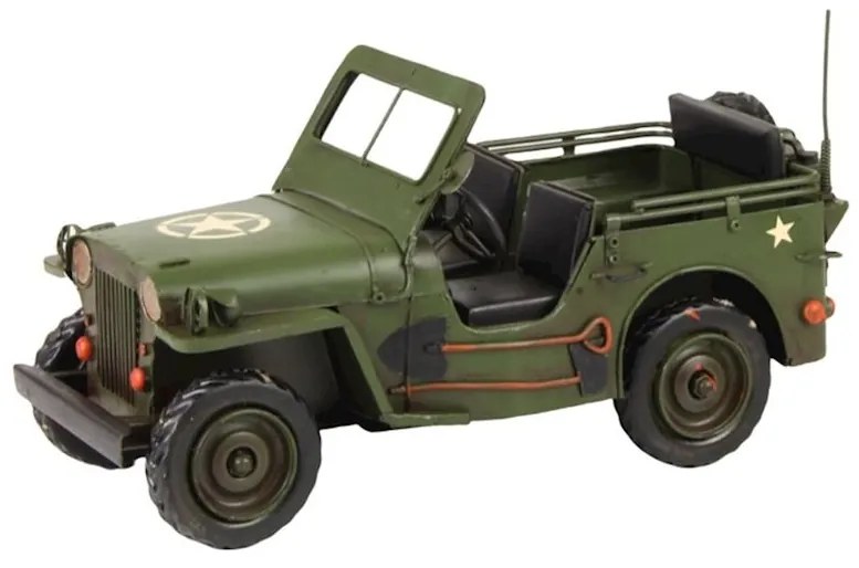 Plechový model - MB Armádní Jeep 2