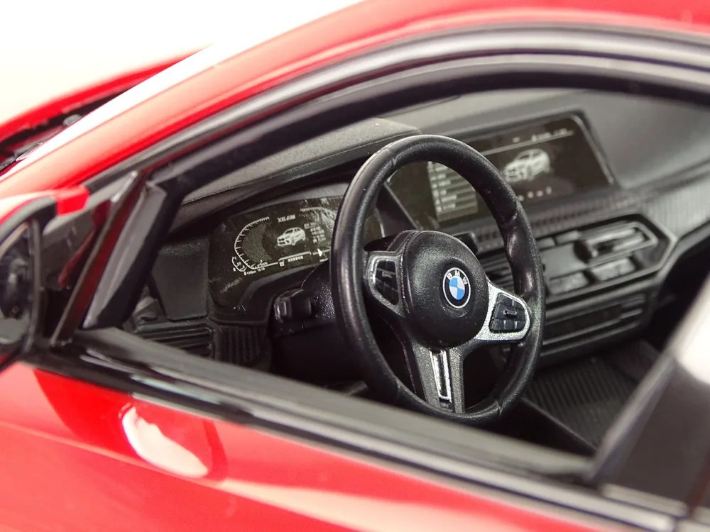 Rastar Dálkově ovládané auto RC BMW X6 Rastar, červené, měřítko 1:14
