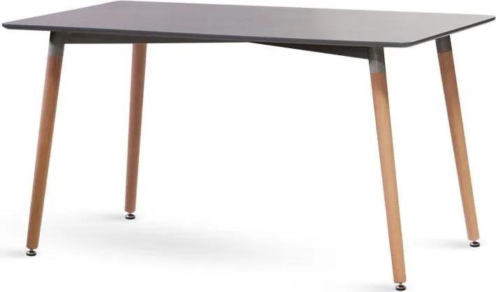 Stima Jídelní stůl BERGEN | Odstín: černá,Vnitřní šíře: 64,Délka stolu: 120,Šíře stolu: 80