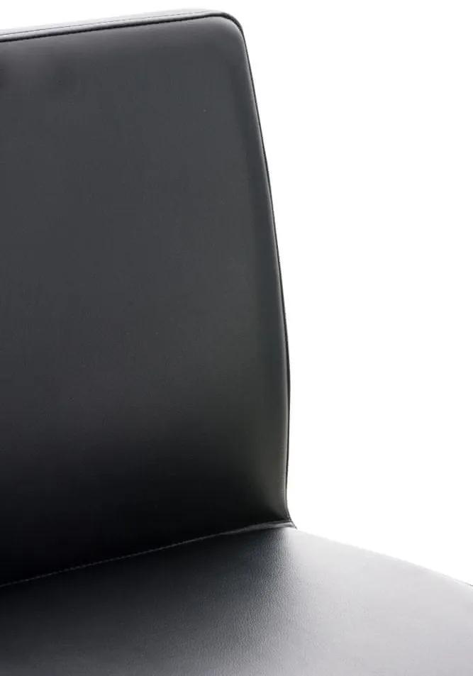 Bhm germany Barová židle Cadiz, syntetická kůže, černá / černá