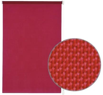 Roleta Mini s bočním vytahováním, červená 75 x 150cm